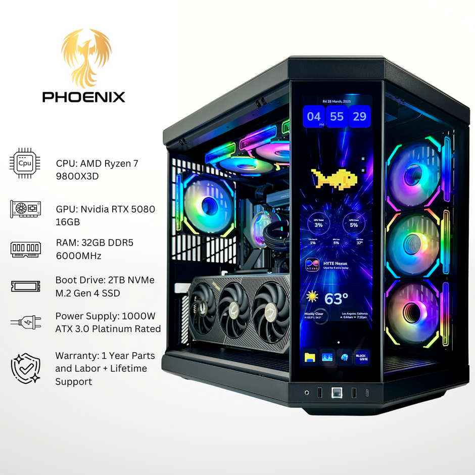 Custom Gaming PC For Sale In Phoenix, AZ | Flying Phoenix PCs