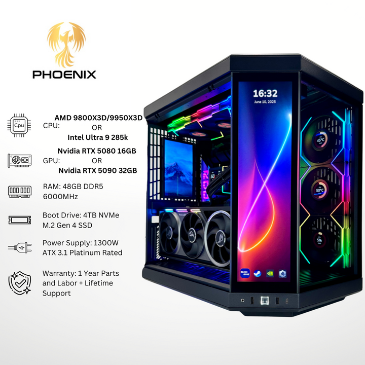 Custom Gaming PC For Sale In Phoenix, AZ | Flying Phoenix PCs