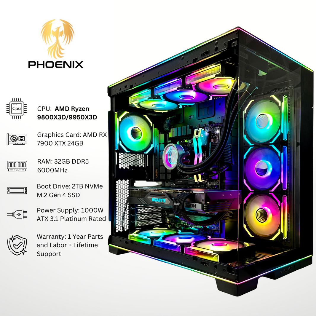 Custom Gaming PC For Sale In Phoenix, AZ | Flying Phoenix PCs