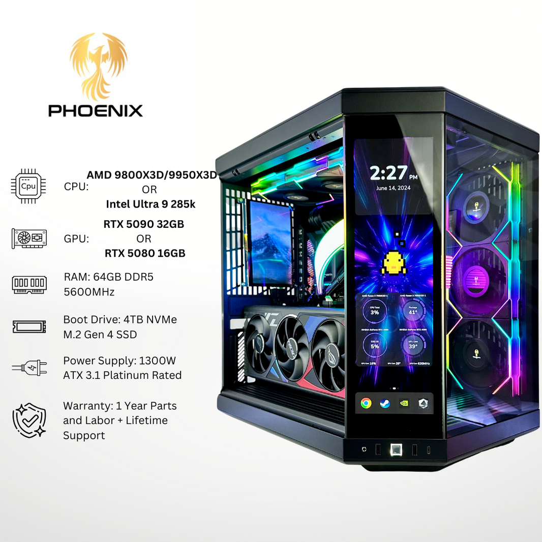 Custom Gaming PC For Sale In Phoenix, AZ | Flying Phoenix PCs