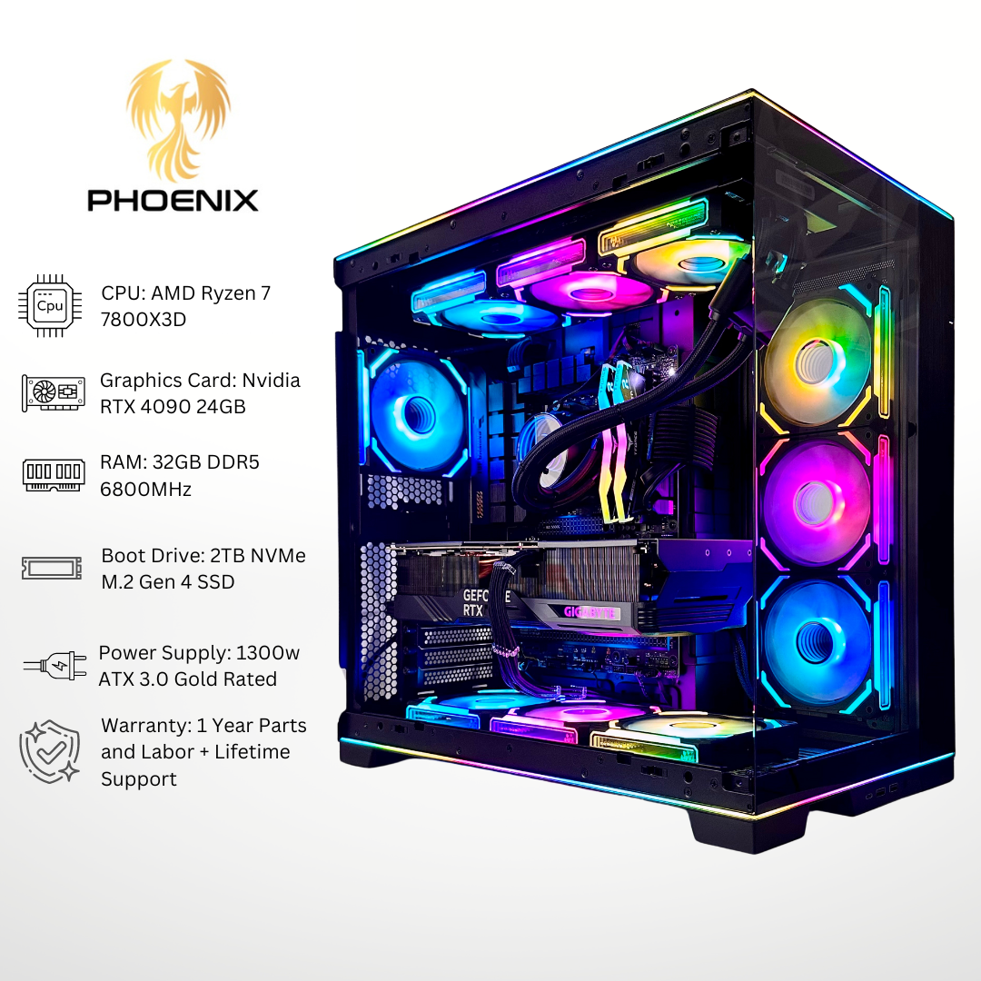 Custom Gaming PC For Sale In Phoenix, AZ | Flying Phoenix PCs
