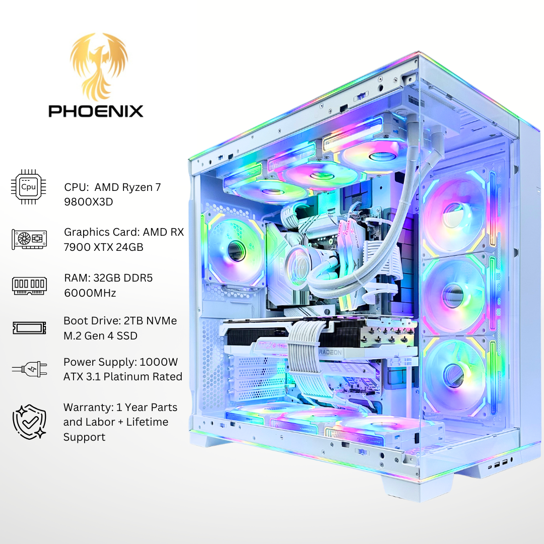 Custom Gaming PC For Sale In Phoenix, AZ | Flying Phoenix PCs