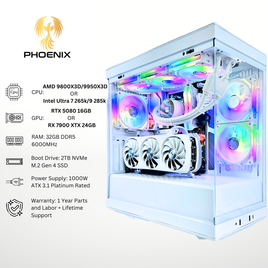Custom Gaming PC For Sale In Phoenix, AZ | Flying Phoenix PCs